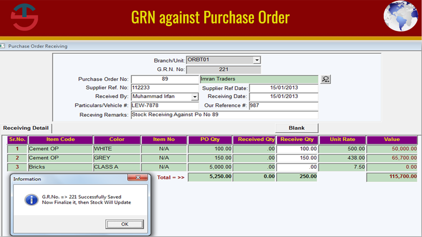 Electronic Purchase Order System – FMS Purchasing